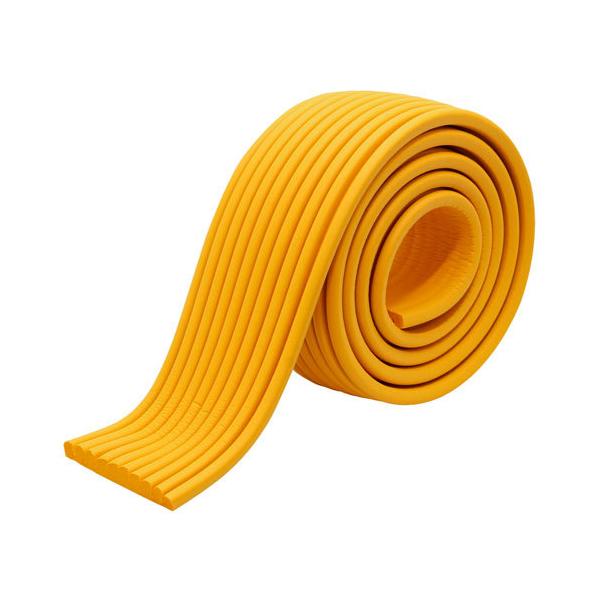 【商品説明】クッション性が高く、ぶつかった時の衝撃をやわらげます。波型形状のため、いろいろな場所に取付けられます。専用両面テープ付きで簡単に取り付けられます。好きな幅や長さにさみで簡単にカットできます。【用途】ご家庭での危険個所(コーナーや...