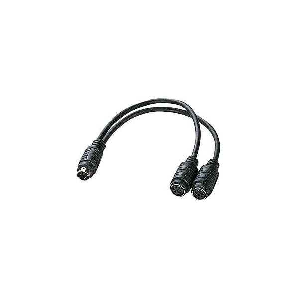 マウス・テンキー共通のPS/2ポート(ミニDIN6pin)を、マウス用・DOS/Vテンキー(NT-DV18シリーズ・DOSV12SV等)用に分配するケーブル。サンワサプライ / さんわさぷらい / SANWA /