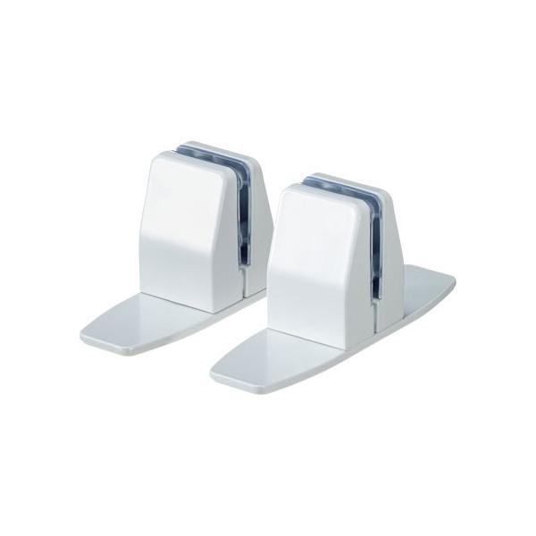 パーティションの設置に最適。工事不要のスタンド式台座。●パーティションやボードの挟み込みが可能な台座です。●どこにでも置けるスタンドタイプで、工事なども不要です。●天板と接する挟み込み部分は、スレ防止のPVCシート付きです。●底面には滑り止...