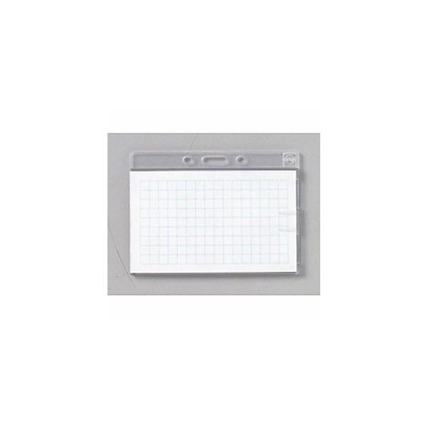 R−PC製で透明度が高くカードが見やすい、割れにくい。【仕様】内容：ハードタイプ・IDカードサイズヨコ型・1枚収納 名札外寸：W92×H67×D5mm 中紙寸法：W90×55mm  IDカード（W86×H54mm）の他に名刺（W90×55m...