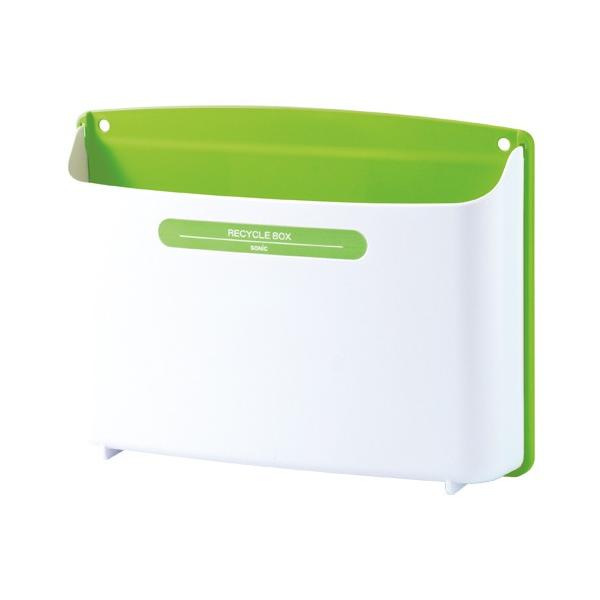 ■ 入数： 1個■ 外寸： 幅331×奥72×高242mm■ 耐荷重： 約2kg■ 重量： 636g■ 材質： PS、マグネットシート■ ラベルシール付SONiC / そにっくゴミ箱 / ごみ箱 / ダストボックス