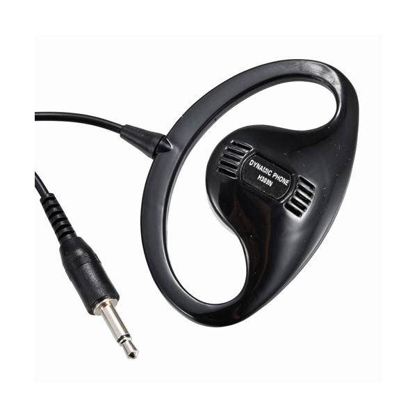 【特長】● 長時間のテレビ視聴に便利な、ダイナミック耳かけ式イヤホン● 上下を逆にすると、左右どちらの耳にも対応します。● クリップ付き● コード長は、1.5mです。【仕様】■ インピーダンス：8Ω■ 出力音圧レベル：110±5dB 1KH...