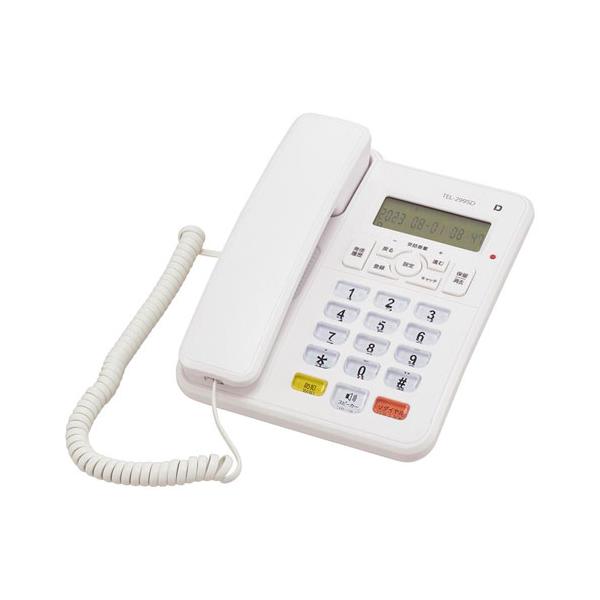 【特長】着信通話時に警告音声で注意喚起。 指定電話番号拒否機能（最大29件）。 ナンバー・ディスプレイ対応※ナンバー・ディスプレイ契約が必要です。（有料）。 16桁表示液晶画面。 ツータッチダイヤル（電話帳）機能。 呼出音量切換スイッチ。 ...