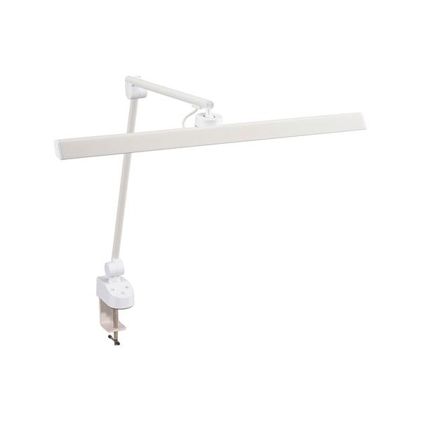 【特徴】・彩りあざやか、高演色性タイプRa95 ・タッチ式無段階調光・3段階調色(白色/昼光色/電球色) ・JIS卓上照度規格AA準拠 (高さ40cm/100％点灯時) ・直接目に光があたらない構造で手元が明るくなるように設計 ・目にやさし...