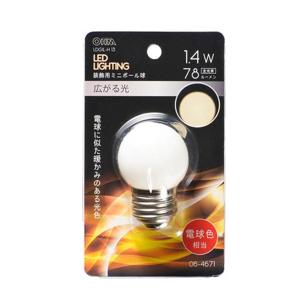 ■ LED電球 ミニボール球形 装飾用■ 電球に似た暖かみのある光色■ 切れにくく長寿命■ 消費電力が少なく、電気代が安い■ 一般電球と比べ発熱が少ない■ 電球色相当■ 口金はE26オーム電機 / おーむでんき / OHM