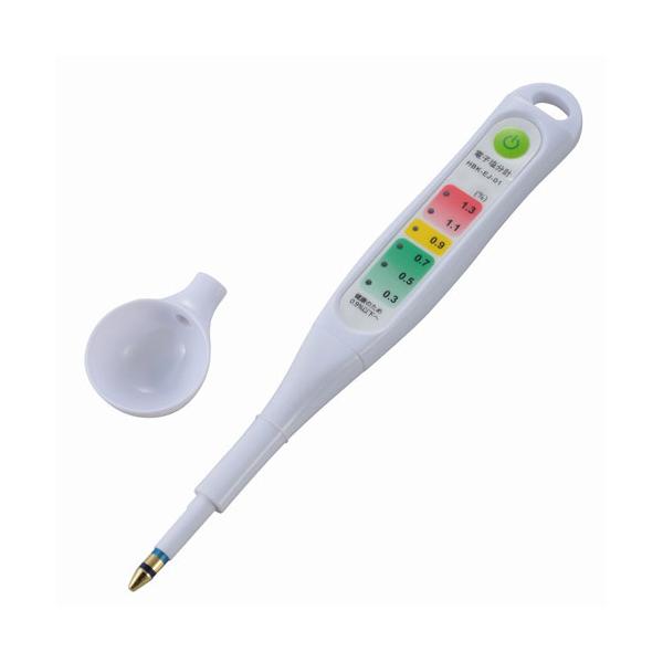 特 徴● スープ、味噌汁、煮汁などの塩分濃度を簡単に測れます。● 自動補正機能付きで、幅広い液体温度(10〜80℃)に対応します。● わかりやすい6段階LEDランプ表示● 便利なスプーン付き仕 様■ 外形寸法(約)：スプーンなし…W24×H...