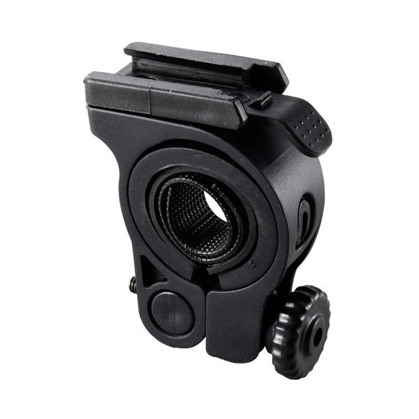 ● オーム電機LEDライト専用の自転車取付用ホルダーです。仕様■ 取付パイプ径：取付可能範囲直径 約22〜32mm■ 質量：約38g(パッキン含む)■ 外形寸法(約)：幅52mm×高さ67mm×奥行25mm■ 適応機種：メーカー型番LED−...