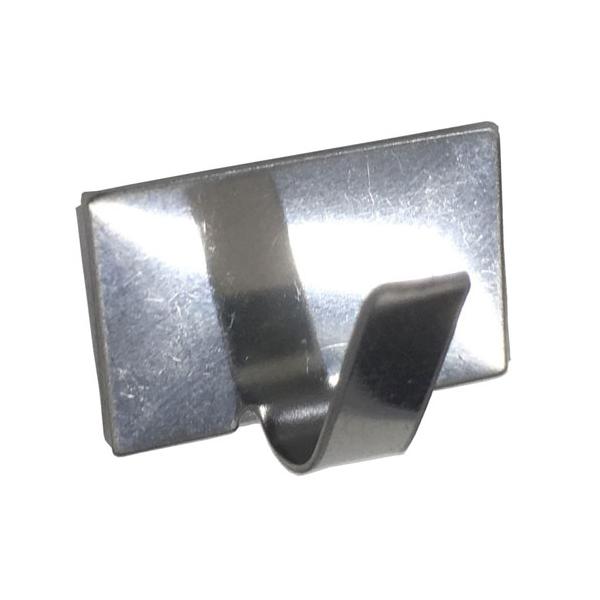 【特長】● サビに強いステンレス(SUS304)を使用したステッカーです。● 電線をしっかりと支持します。● 耐候・耐熱性に優れた特殊アクリルの両面テープを使用● 屋外使用にも適しています。● RoHS適合品です。【仕様】■ 貼付寸法：13...