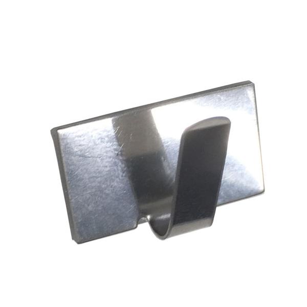 【特長】● サビに強いステンレス(SUS304)を使用したステッカーです。● 電線をしっかりと支持します。● 耐候・耐熱性に優れた特殊アクリルの両面テープを使用● 屋外使用にも適しています。● RoHS適合品です。【仕様】■ 貼付寸法：15...