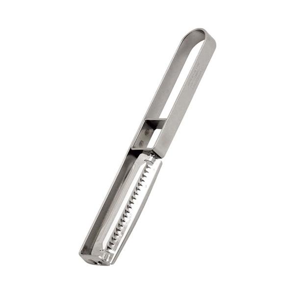 ■きんぴらやサラダ、コールスローがこれ1本でできます。■巾約3mmの千切り・粗みじんが均一にできます。【仕様】外寸：210×26×H12材質：刃部：ステンレス刃物鋼、縦刃部：ステンレスバネ鋼、柄部：18-8ステンレススチール、安全ケース：ポ...