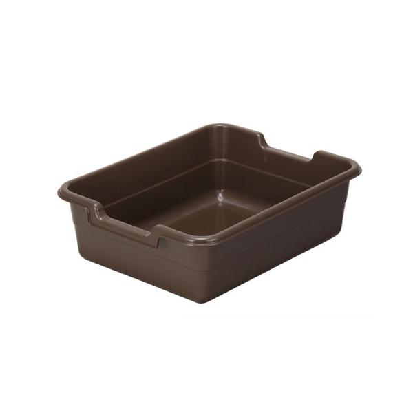 ●食器の片付け、回収、運搬などに最適です。●ポリプロピレン製で衝撃に強く、割れにくく丈夫です。●持ち運びに便利な持ち手付きです。【仕様】規格：55型外寸間口×奥行×高さ(mm)：550×425×170内寸間口×奥行×高さ(mm)：400×3...