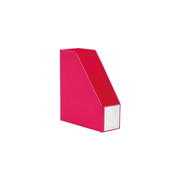 アイディア次第で、いろんな用途に大活躍！丈夫なPP製だから長く使えて経済的。内容が一目でわかるタイトルラベル付き。底が抜けない2重ロック！■ 入数： 1個■ 本体色(軸色)： ピンク■ 規格： A4判タテ型■ 収納幅： 96mm■ 外寸： ...