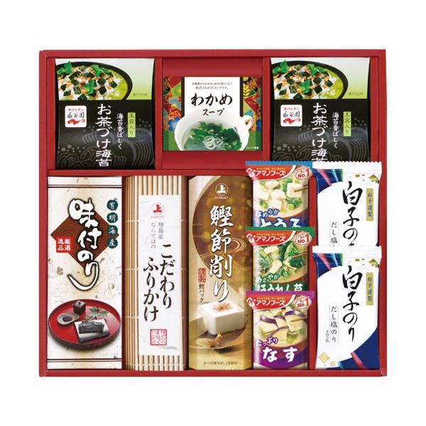 ▲商品の特性上、基本的にご返品を承ることが出来ません。何卒ご了承ください。（返品・キャンセル不可）お湯を注ぐだけでつくりたての美味しさを味わえるフリーズドライのおみそ汁とあると便利なお茶づけなどを詰合せたギフトセットです。■サイズ・内容永谷...