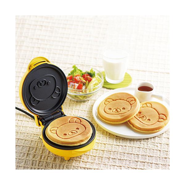 ※沖縄県への発送は別途送料が掛かります。※代引き支払いの場合は、別途代引き手数料が掛かります。リラックマの焼き目がかわいい。コンパクトなデザインのパンケーキメーカー。リラックマの焼き目がとってもかわいい。まん丸フォルムのパンケーキメーカー。...