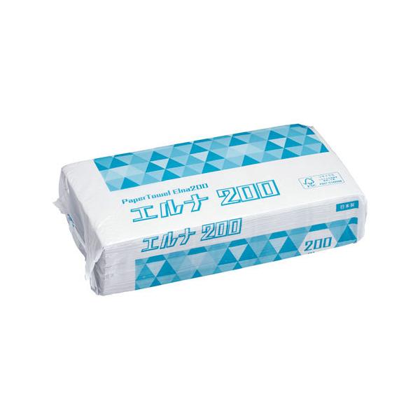 エンボス加工により、やわらかく吸水性に優れ、 破れにくい。中判2ツ折材質：リサイクルパルプ100％規格：200枚入り 1パック縦×横(mm)：230×220(1枚当りサイズ)TAIYO / たいよう