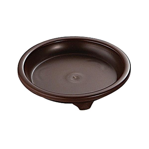 どんな樹形にもマッチするデザイン。盆栽寄せ植え・盆石・盆景・苔玉にも便利な植木鉢用受台です。外寸サイズ(mm)：106φ×26重量：34材質：ポリプロピレン樹脂食器洗浄機対応：不可電子レンジ対応：不可エンテック / えんてっく / ENTEC