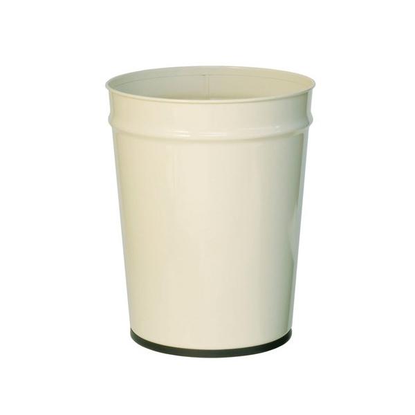 ゴミ箱らしい定番のカタチとベーシックなカラーリングリビングやオフィスでも通用する普遍的な美しさです。材質：本体/亜鉛メッキ鋼板(アクリル塗装) 底部/再生塩化ビニールカラー：アイボリーメーカー品番：OTL-3直径×高さ(mm)：273（底φ...
