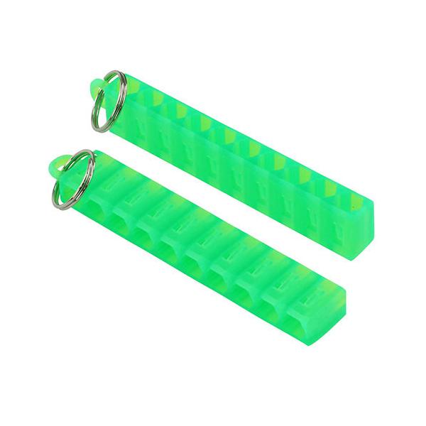 ビット10本が収納可能なホルダーです。■ビットやインパクトドライバーのアクセサリーの収納。■ビットの溝部分でホールドするのできれいに収納できます。■リング付きで自由にカスタマイズできます。■2個セットになります。【仕様】収納可能本数：10本...