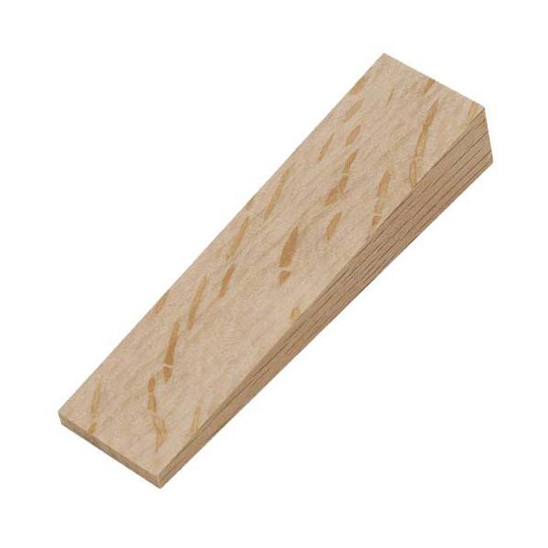 柄の抜けをふさぐクサビです。【用途】クサビ。【機能】鍬や片手鍬など農工具の抜け防止、ガタつき防止に使用します。【仕様】サイズ：大サイズ(約)：厚19×幅29×長さ107mm【材質】本樫【注意事項】本来の用途以外には使用しないで下さい。お使い...