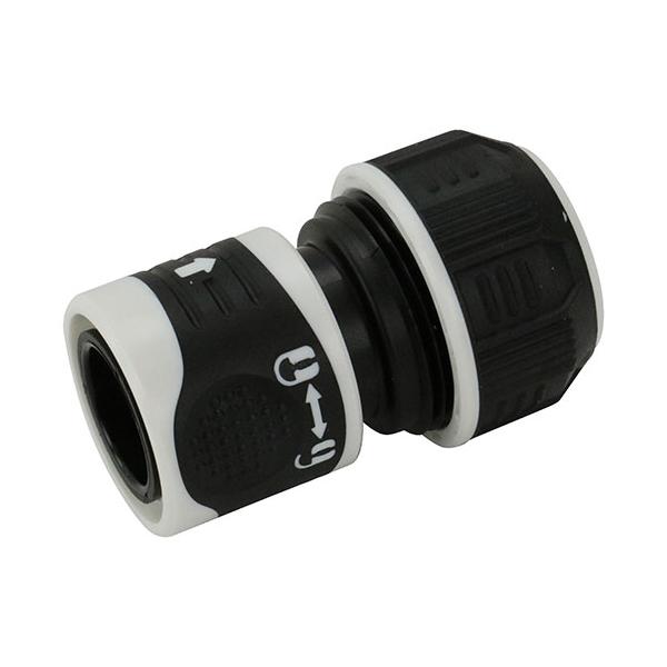 これ1つで内径12mm〜19mmまでのホースに対応します。【用途】一般散水用品。【機能】幅広いホースに対応、ニップルとホースをつなぎます。ラバー付き滑り止め仕様です。作業中不意に外れないロック機能付きです。【仕様】大口径対応。適合ホース内径...
