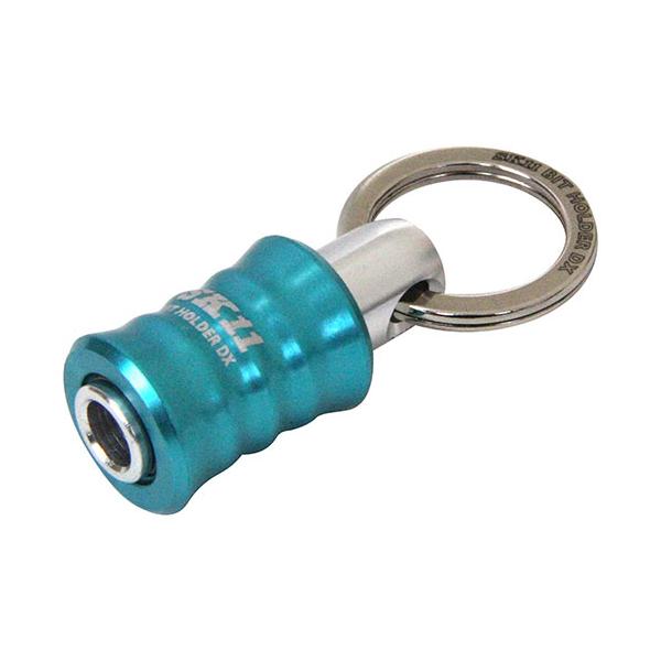 差し込むだけでオートロック、鮮やかなアルマイトカラーで腰廻りを鮮やかに彩ります。■ビット・ソケットの携帯。■アルミ製で軽量です。■片手で抜き差しがスムーズに行えます。【仕様】サイズ：幅20×高さ65×奥行き20mm重量：21gビット軸：6....