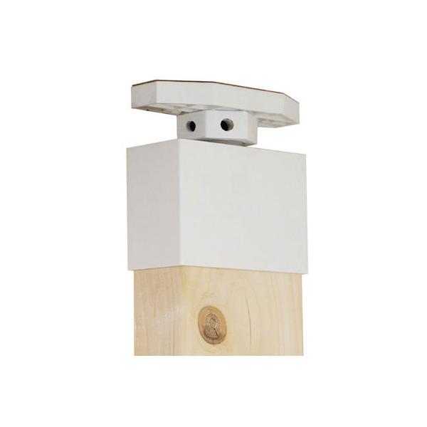 【商品説明】2×4・1×4木材を使って、空間利用収納！バネ×2つの力で仮止めし、ドライバー等工具を使用し、しっかり固定します。アジャスター下部の底面が格子構造のため、木材をしっかり取り付けできます。素材(色)が統一されており、気になるアジャ...