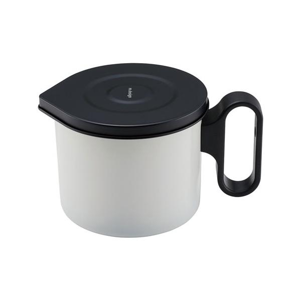 ■お手入れが簡単なシリコン加工。■オイルサーバーとしても丁度良いサイズ。■オシャレなオレンジグラデーションと、白黒モノトーンカラー。■使いやすい小型0.8リットル。■SGマーク適合商品。【仕様】幅×奥行×高さ(mm)：185×132×106...