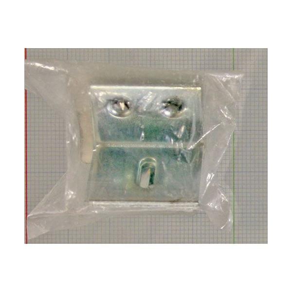 Ｌ字型の天板接合用金具です。4枚入片方が縦の長穴なので微調整できます（3.5ｘ10mm）縦横：20　厚み：1.5　幅：25mm　Φ4（皿加工Φ6）材質：鉄　仕上げ：ユニクロメッキ