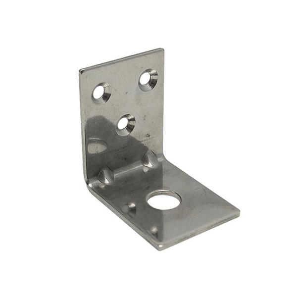 【商品説明】L字型補強金物です。補強、ジョイント等に使用できます。板厚が薄い為、リブを2ヶ所にして強度を持たせています。片側はボルト穴(10Φ)になります。【用途】木材などの結合や、結合部の補強に。【仕様】ボルト穴(Φmm)：10.0【サイ...