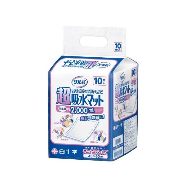 ■ 使い勝手のよいワイドサイズ（45センチ×60センチ）。■ 吸水量＝約2，000mL（水道水を用いたメーカー吸水試験に基づきます）。■ 部分洗浄時の水分吸収に。■ 血液・体液・消毒液等の飛散による感染防止に。■ 外来・処置室での創部洗浄液...