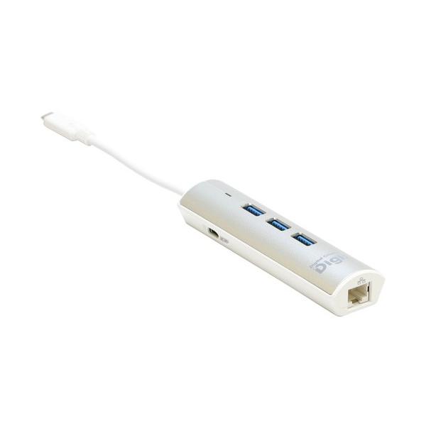 デジゾウ（Digizo）シリーズ■ USB3.1 Type-C搭載パソコンのUSBポートを機能拡張！「Gigabit Ethernet」（1000BASE-T）対応有線LANポート搭載「PUD-PDC3Lシリーズ」Digizo ドッキングス...