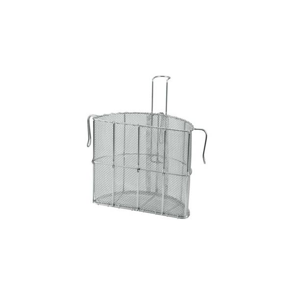 スープ取りザル 半円型 51cm用 18-8 EBM●51cm用●内寸:φ495×H440※使用金網:0.53mm(線径)×8メッシュ平織※画像はイメージです。新越ワークス / 新越金網 / シンエツカナアミ / しんえつわーくす / しん...