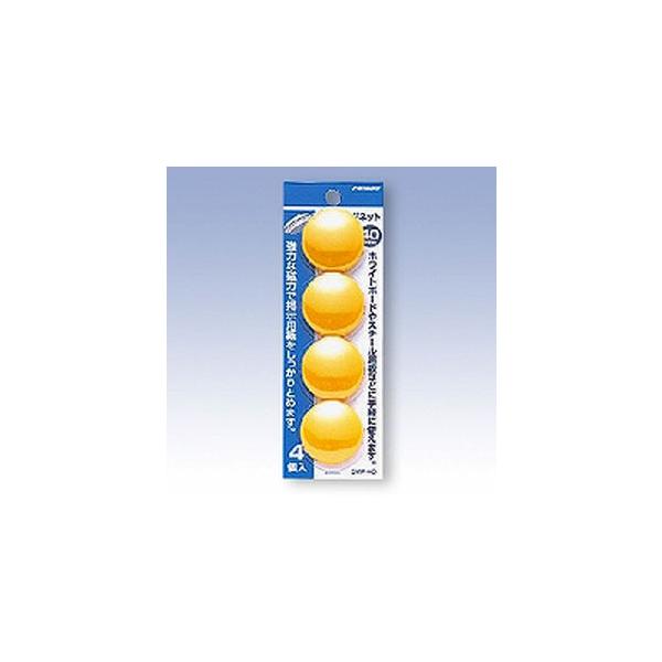 強力な磁力で掲示用紙をしっかりとめます。ホワイトボードやスチール黒板などに手軽に使えます。【仕様】パック入4個入