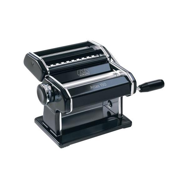 ・オプションでカッター(1.0mm・3.5mm・12mm)があります。・ローラー厚さ調節9段階(0.3mm〜2.5mm)まで調節可能です。※APS-39アトラスパスタマシーン　ATL-150専用カッターが使用できます。※イタリア製ローラー麺...