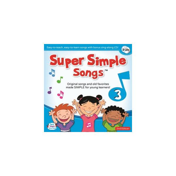 数々の受賞歴を誇る幼児・児童教材！子ども達は「英語の曲を全部一緒に歌えた！」 「ジェスチャーが全部できた！」と達成感を感じながら学習が可能！Super Simple Songs CDシリーズの改訂版には新しい特典が加わり、かつよりお買い求め...