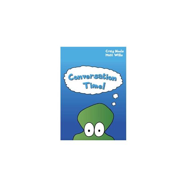 Conversation Time はスピーキングエクササイズとゲームが満載！英語基礎力のある日本の若者向けの英会話ブックです。楽しいオリジナルアクティビティ満載のターゲットベースのユニットと16のトピックスと共に、エイリアン “スパーキー...