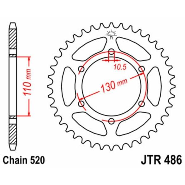 ※詳細な出荷時期はご注文後にメールでご案内します。■適合車種YZF R1　YZF R1 年式: 09-14  　　備考: 520チェーンバーエンドYZF R1 World GP 50th Anniv. Ed.　YZF R1 World GP...