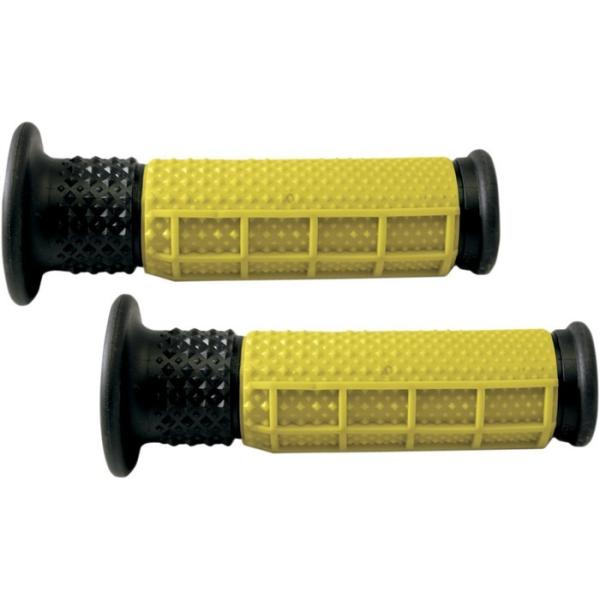 ※詳細な出荷時期はご注文後にメールでご案内します。■商品番号ATVW10■商品概要カラー：イエローコンパウンド：ソフトグリップ長さ：4 1／2”内径：7／8”U.S.A.製：○素材：ラバーパッケージング：ペア専用設計：-スタイル：ハーフワッ...