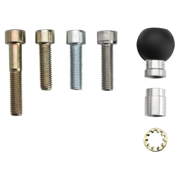 ※詳細な出荷時期はご注文後にメールでご案内します。■商品番号BALL KIT■JANコード4550646105912■商品概要【タイプ】ボールベース【色(カラー)】ブラック【付属品】付属ミラーホールボルト：10mm×1.25ピッチ正ネジロン...