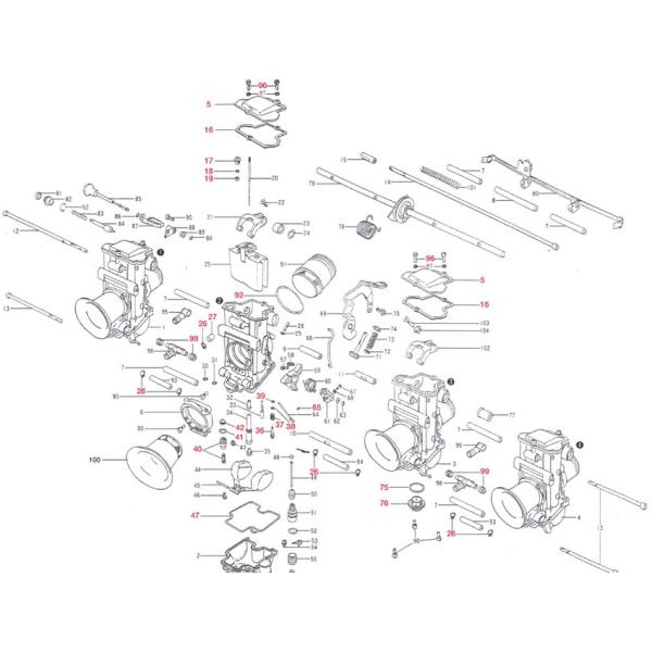 ※詳細な出荷時期はご注文後にメールでご案内します。■適合車種TMRキャブレター シングル Φ36／Φ40　TMRキャブレター シングル Φ36／Φ40   　　備考: MIKUNI■商品番号738-014-3800■JANコード457118...