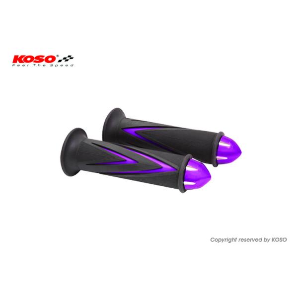 ※詳細な出荷時期はご注文後にメールでご案内します。■商品番号KS-HGA-PL■JANコード4562363196890■商品概要【カラー】パープル【タイプ】アロータイプ【サイズ】・左グリップ内径：22.2mm・右グリップ内径：26.0mm