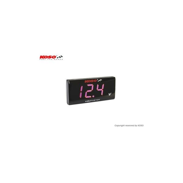 ※詳細な出荷時期はご注文後にメールでご案内します。■商品番号KS-M-VR■JANコード4562363191338■商品概要レッド表示【仕様】・表示可能範囲：DC8.0-18.0V・最小変化単位：0.1V・警告機能：フラッシュ機能付き(11...