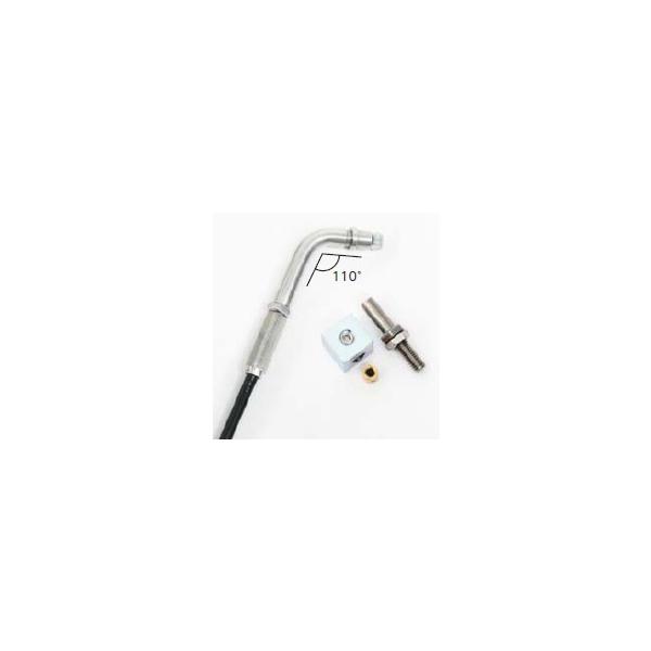 ※詳細な出荷時期はご注文後にメールでご案内します。■適合車種　   　　備考: 汎用■商品番号1060315■JANコード4538792765747■商品概要【スエージング加工】110度角素材：ステンレス(金具部)アウターカラー：ブラック長...