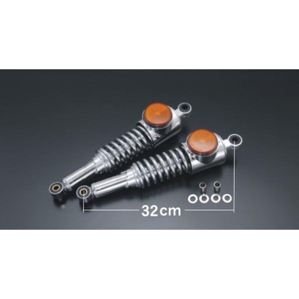 ※詳細な出荷時期はご注文後にメールでご案内します。■適合車種W3　W3   ■商品番号21051■JANコード4573280110517■商品概要【素材】メッキ仕上げ(スプリング)取り付けピッチ長:32cm入数:左右1台分付属品:専用カラー...