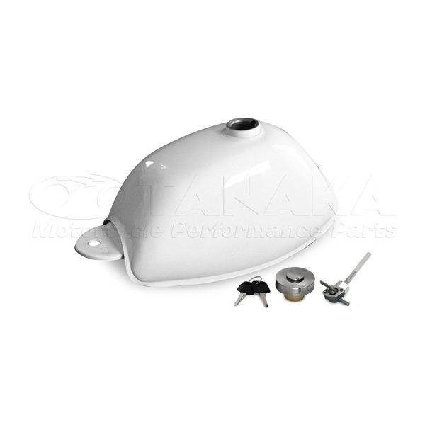 ※詳細な出荷時期はご注文後にメールでご案内します。■適合車種モンキー　モンキー   　　備考: 4Lフレーム  (5Lモンキー装着不可)■商品番号ca1052■商品概要カラー：ホワイト材質：スチール付属品：タンクキャップ・燃料コック