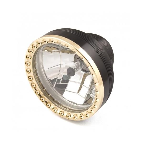 ※詳細な出荷時期はご注文後にメールでご案内します。■適合車種　   　　備考: ALL■商品番号11-202■商品概要素材：アルミビレット／ブラック／ブラスメッキリング取り付けネジピッチサイズ：3／8UNC【付属】・ヘッドライトレンズ(H4...