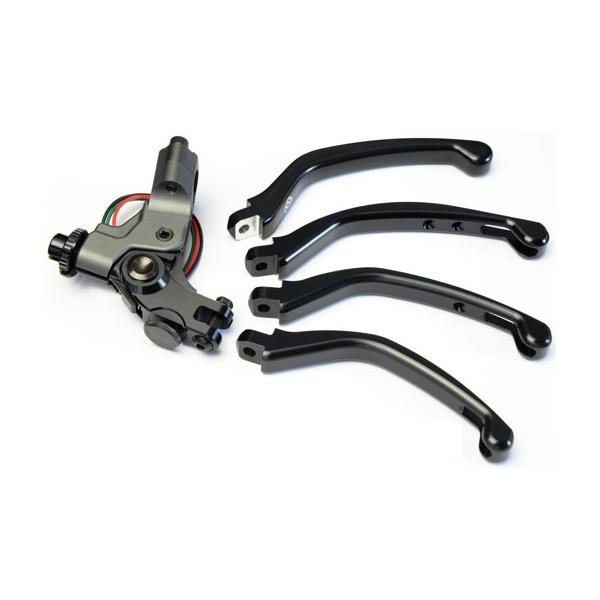 ※詳細な出荷時期はご注文後にメールでご案内します。■適合車種　   　　備考: 汎用■商品番号KOK-2055■商品概要素材：アルミニウム(削り出しボディー)【表面処理】ボディー：ハードアナダイズド(オプション選択可)ハンドル径：Φ22.2...