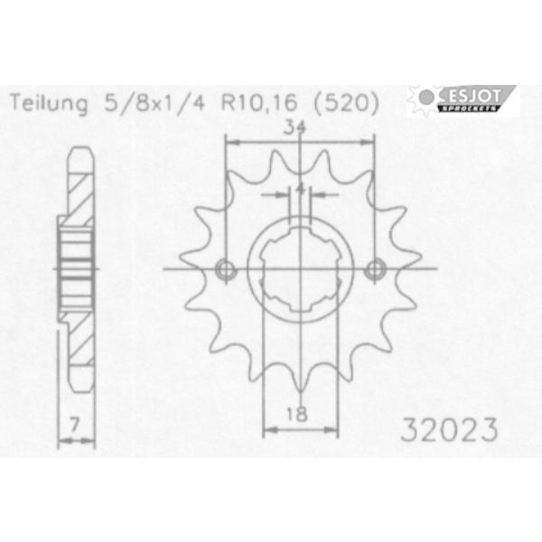 ※詳細な出荷時期はご注文後にメールでご案内します。■適合車種1000 VTR F Superhawk USA　1000 VTR F Superhawk USA 年式: 98-05  　　備考: フロント純正丁数：16 チェーンサイズ：530...
