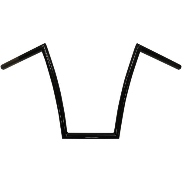 ※スマホの場合は商品情報を全て表示後【在庫確認ボタン】を押してください■商品番号0601-2548■商品概要ハンドルバー径：1”センター幅：7”クランプ部バー径：1”カラー：ブラック穴加工：○グリップエンド高さ：14”仕上げ：グロスクロスバ...