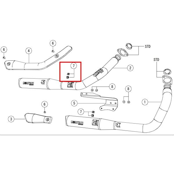 ※詳細な出荷時期はご注文後にメールでご案内します。■適合車種VT750S　VT750S 年式: 10  ■商品番号18293-MN0-000■JANコード4527350130172